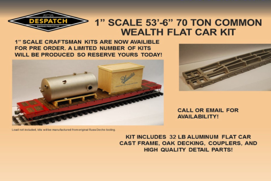 1″ Scale FC2000 Kit – Despatch Railroad